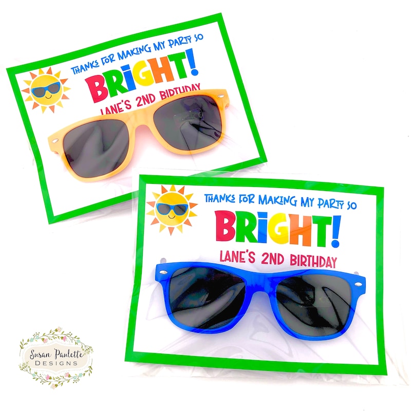 Sunglass Party Favors - Etsy