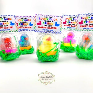 Easter Class Gifts, Gummy Duck Squishy Party Favors, Easter Basket ...