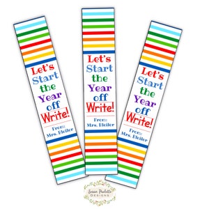 Back to School Pencil Tag, Let’s Start the Year off Write, Meet the ...