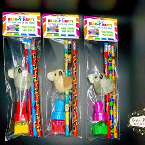 Back to School Gift for Students, 1st Day of School Favor, Pencil Gift ...