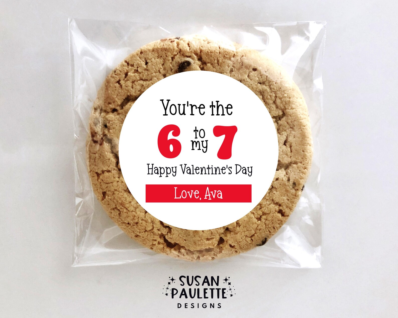 67 Valentines Favor Stickers, Personalized Goody Bag Tags & Bags ...