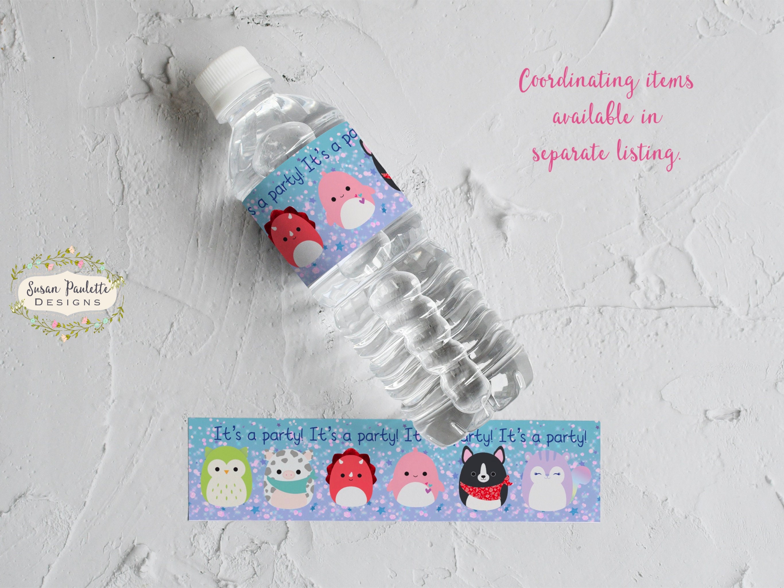 Sparkle Squishy Birthday Party Welcome Sign for Squishy Bday - Etsy