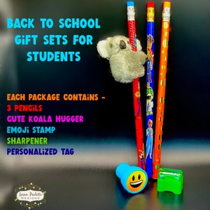 Back to School Gift for Students, 1st Day of School Favor, Pencil Gift ...