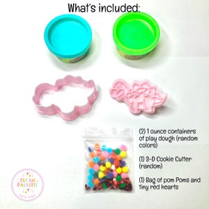 Valentine Party Favors, Dinosaur Play Dough Gift Sets for Class ...