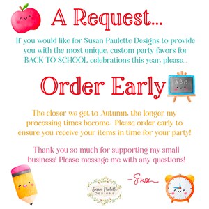 Back to School Party Favors for Kids, Pen & Journal Gifts for Students ...