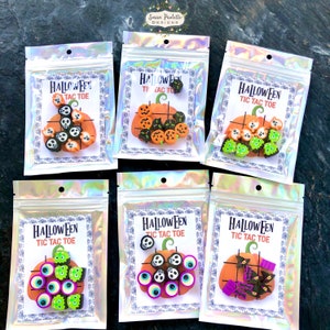 Halloween Tic Tac Toe Gift Set, Halloween Party Favors, Teacher Student ...
