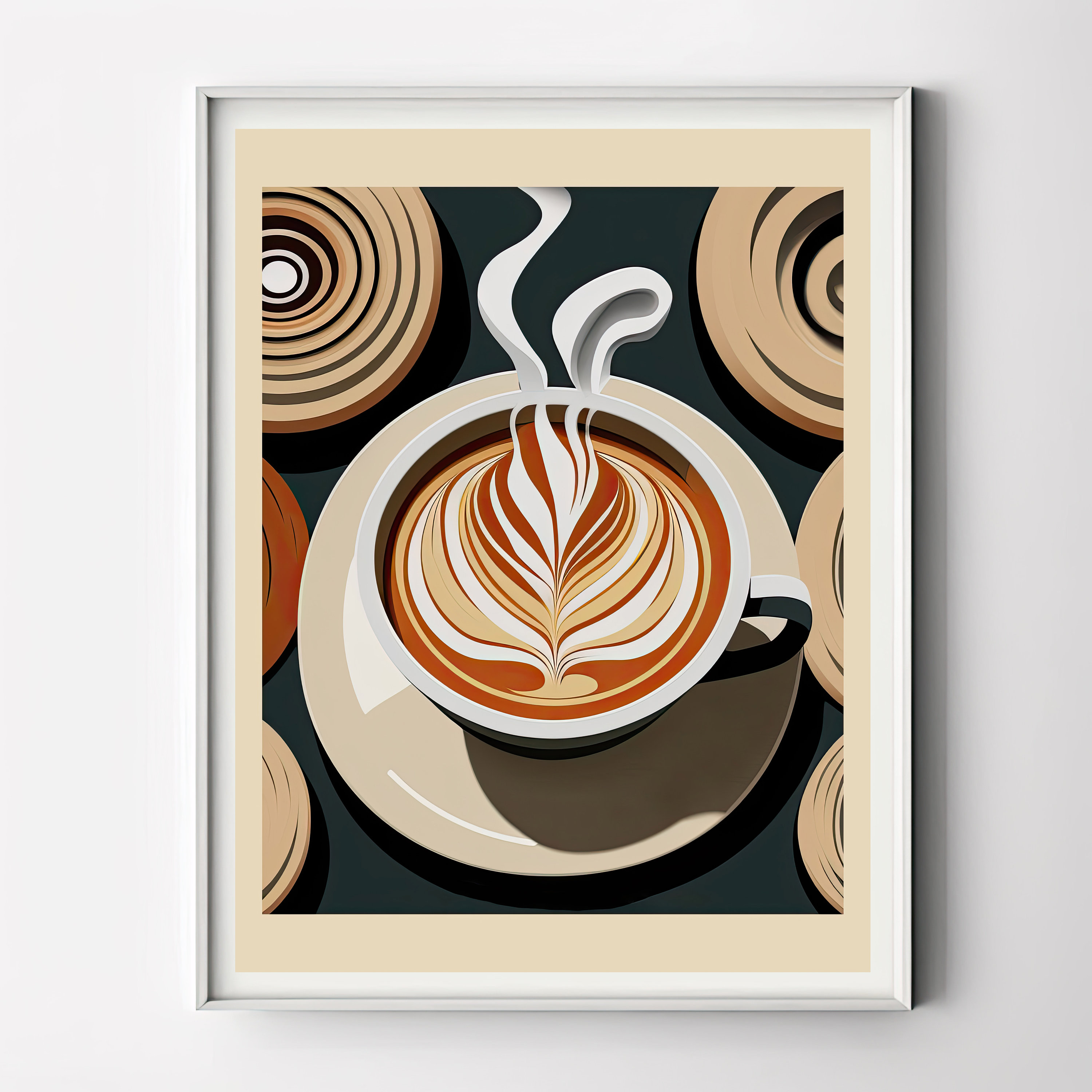 Set of 3 Mid Century Modern Kitchen Art Prints, Coffee Decor, Retro ...