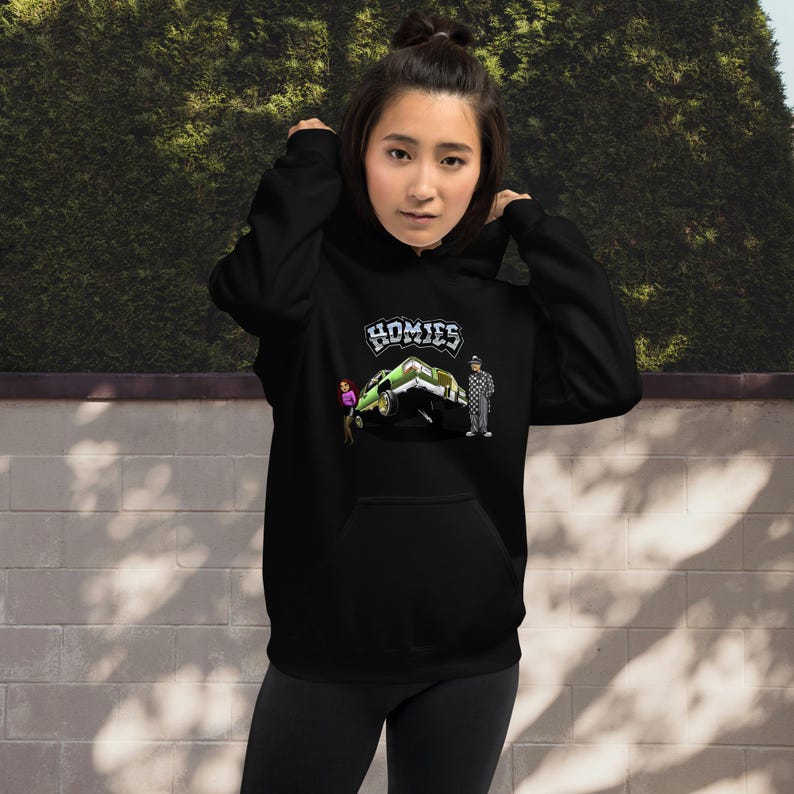 Chicana Chicano Lowrider Homies Hoodie, Mexican Pride Sweatshirt ...