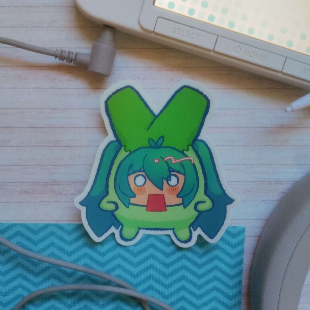 Hatsune Leeku Vinyl Sticker - Etsy