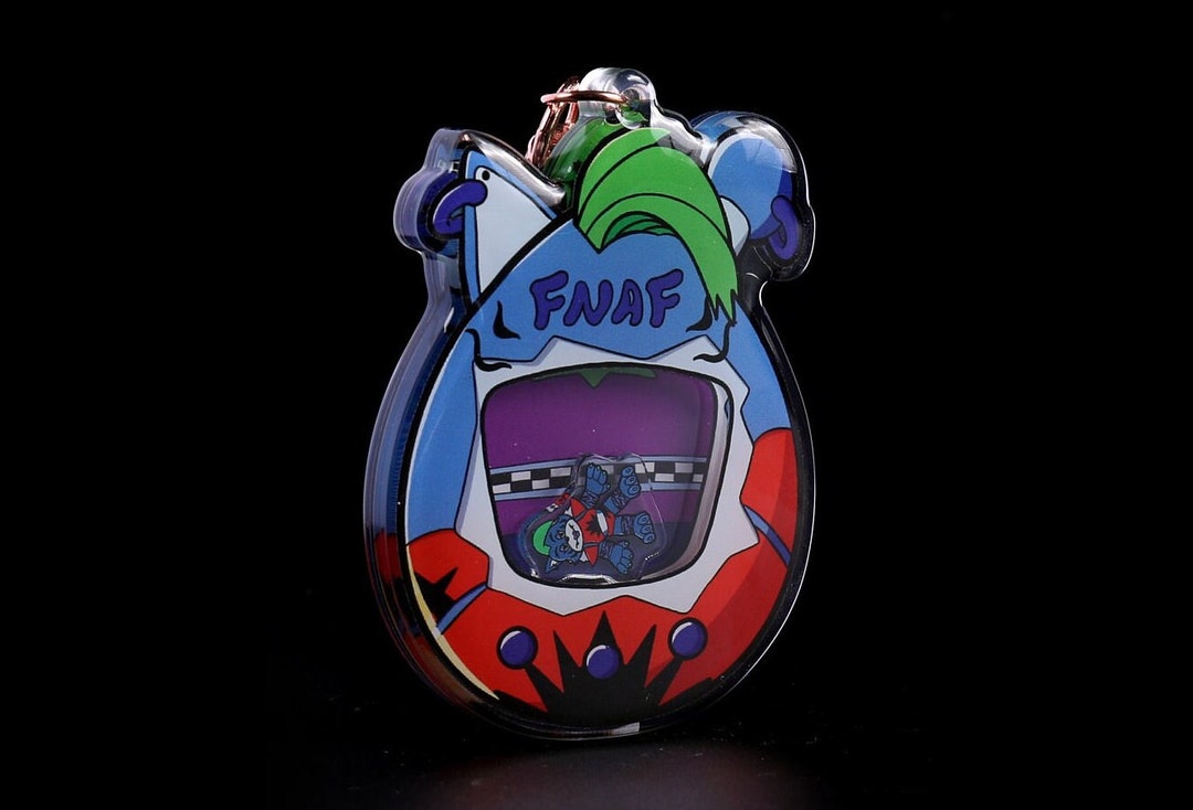 Shaker FNAF Glamrock Roxy Tamagotchi Keychain - Etsy