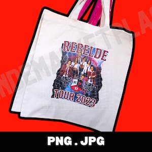RBD Rebelde Tour 2023, T-shirt Design (digital Download) - Etsy
