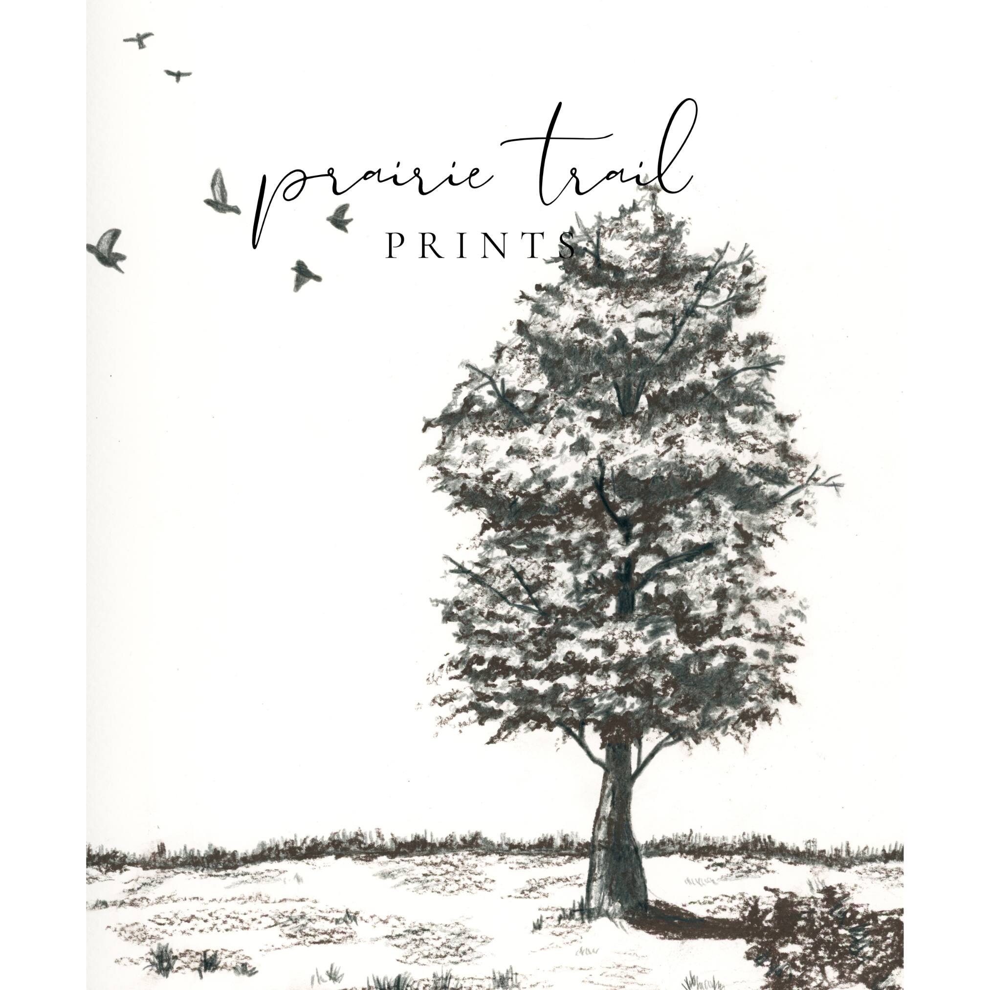 Tree SKETCH Printable, 'lone Tree', Tree Digital Download, Digital Art ...