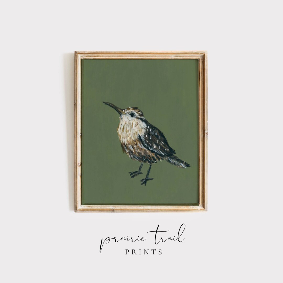 Bird Printable, Downloadable Teacher Gift, Printable Wall Art, Animal ...