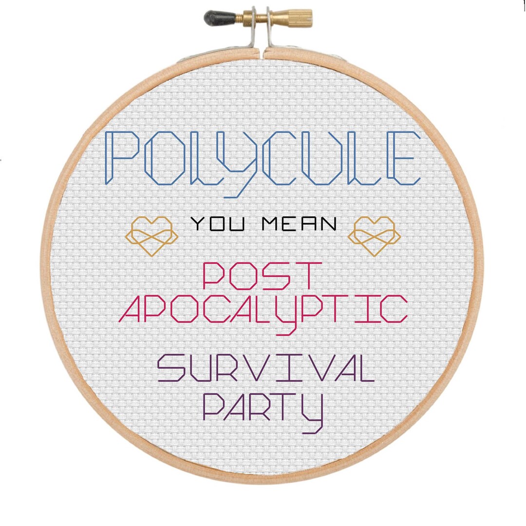 Mini Cute Funny Inspirational Saying Sampler Polyamorous Pride Polycule ...