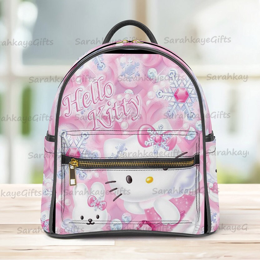 Hello Kitty Backpack Sanrio Kawaii Ita Bag Cartoon - Etsy