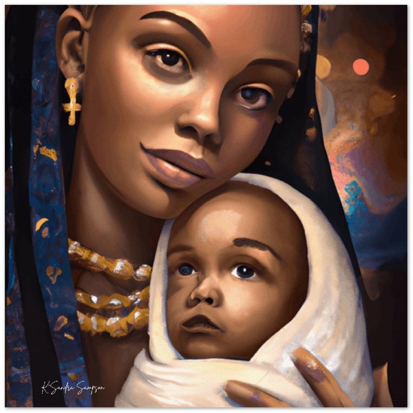 African American Religious Poster - Etsy