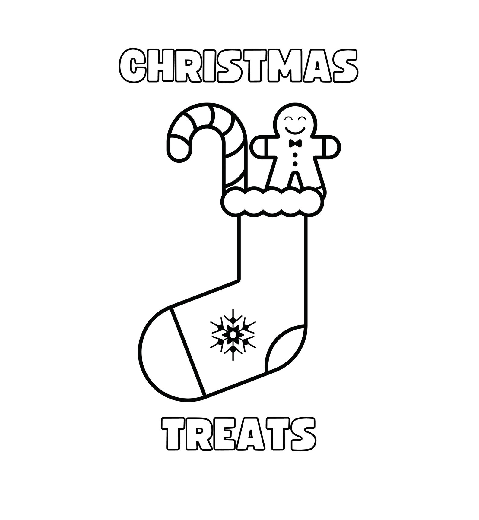 Christmas Coloring Pages, Coloring Sheets, Coloring Page Bundle, Easy ...