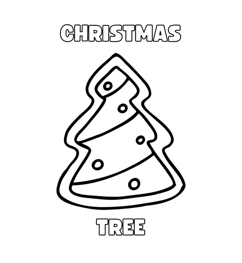 Christmas Coloring Pages, Coloring Sheets, Coloring Page Bundle, Easy ...