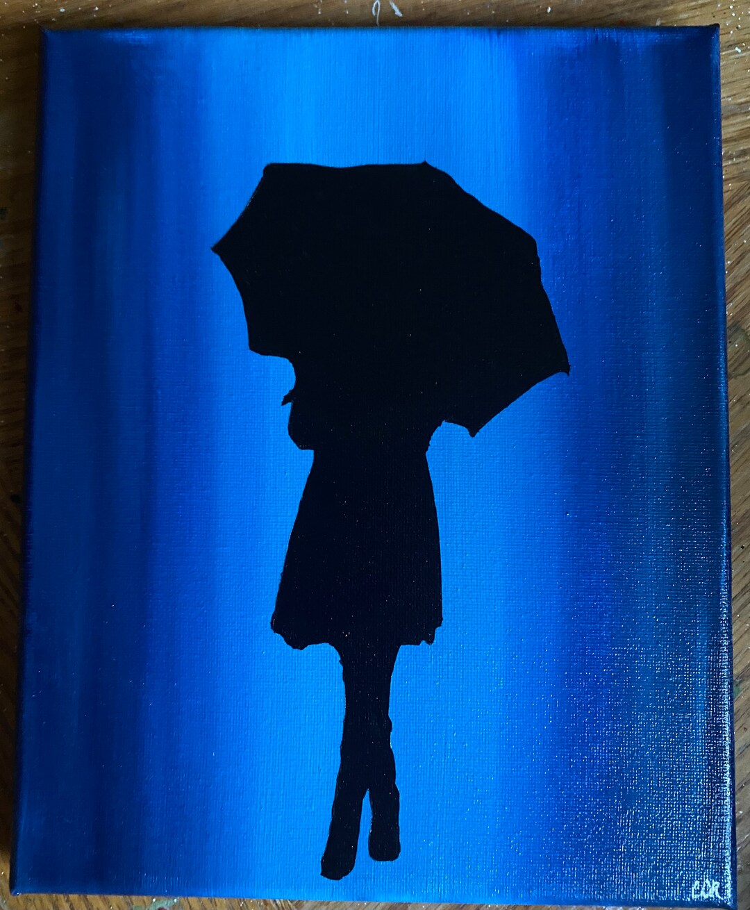 Blue Rain - Etsy