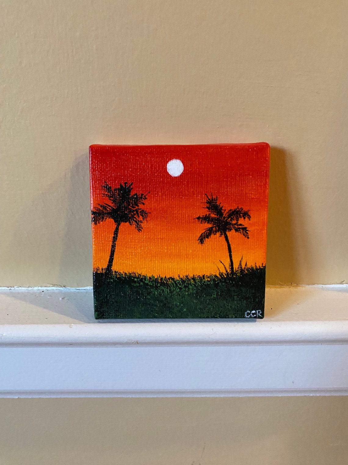 Mini Sunset Palms - Etsy