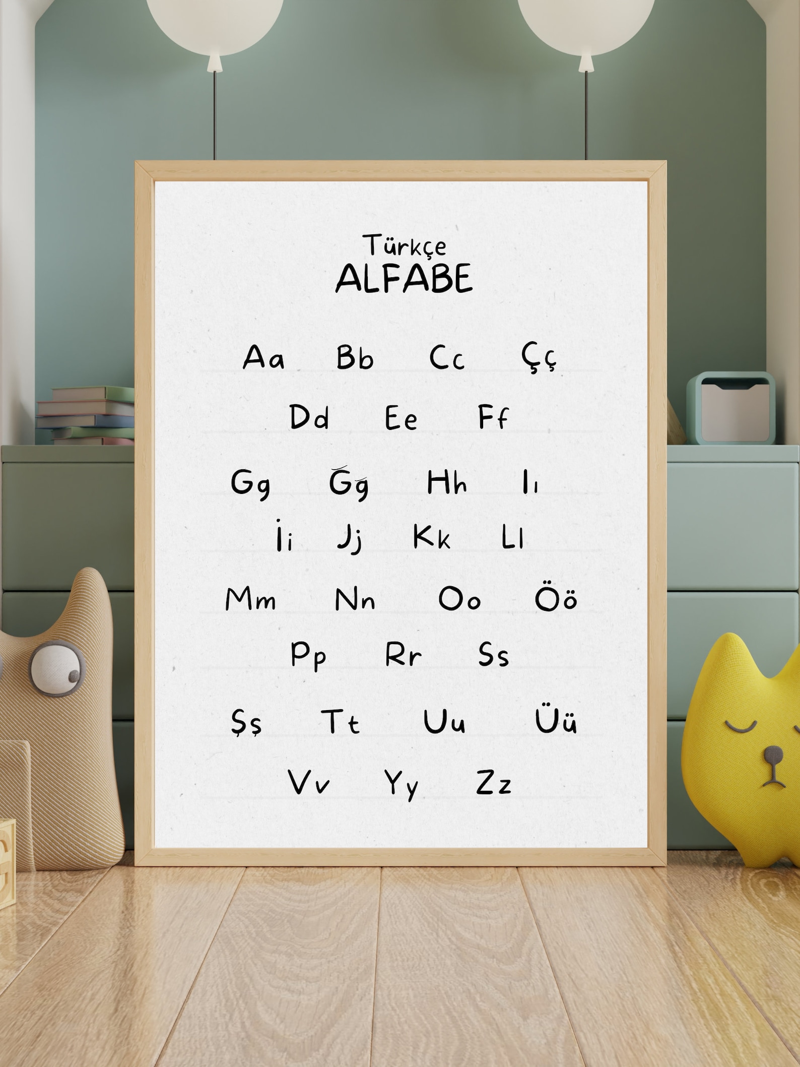 Turkish Alphabet, Türkçe Alfabe, Alphabet Design, ABC Alphabet, Alfabe ...