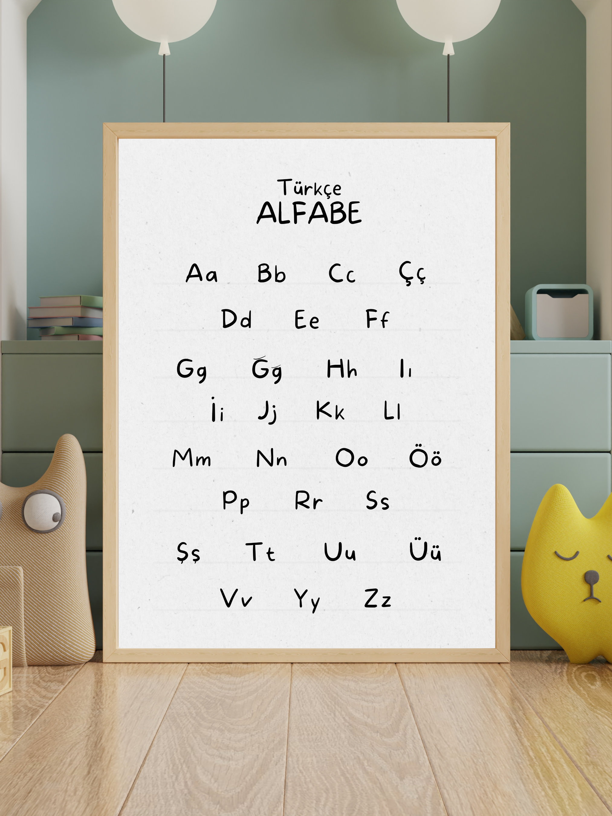 Turkish Alphabet, Türkçe Alfabe, Alphabet Design, ABC Alphabet, Alfabe ...