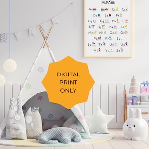 Turkish Alphabet, Türkçe Alfabe, Alphabet Design, ABC Alphabet, Alfabe ...