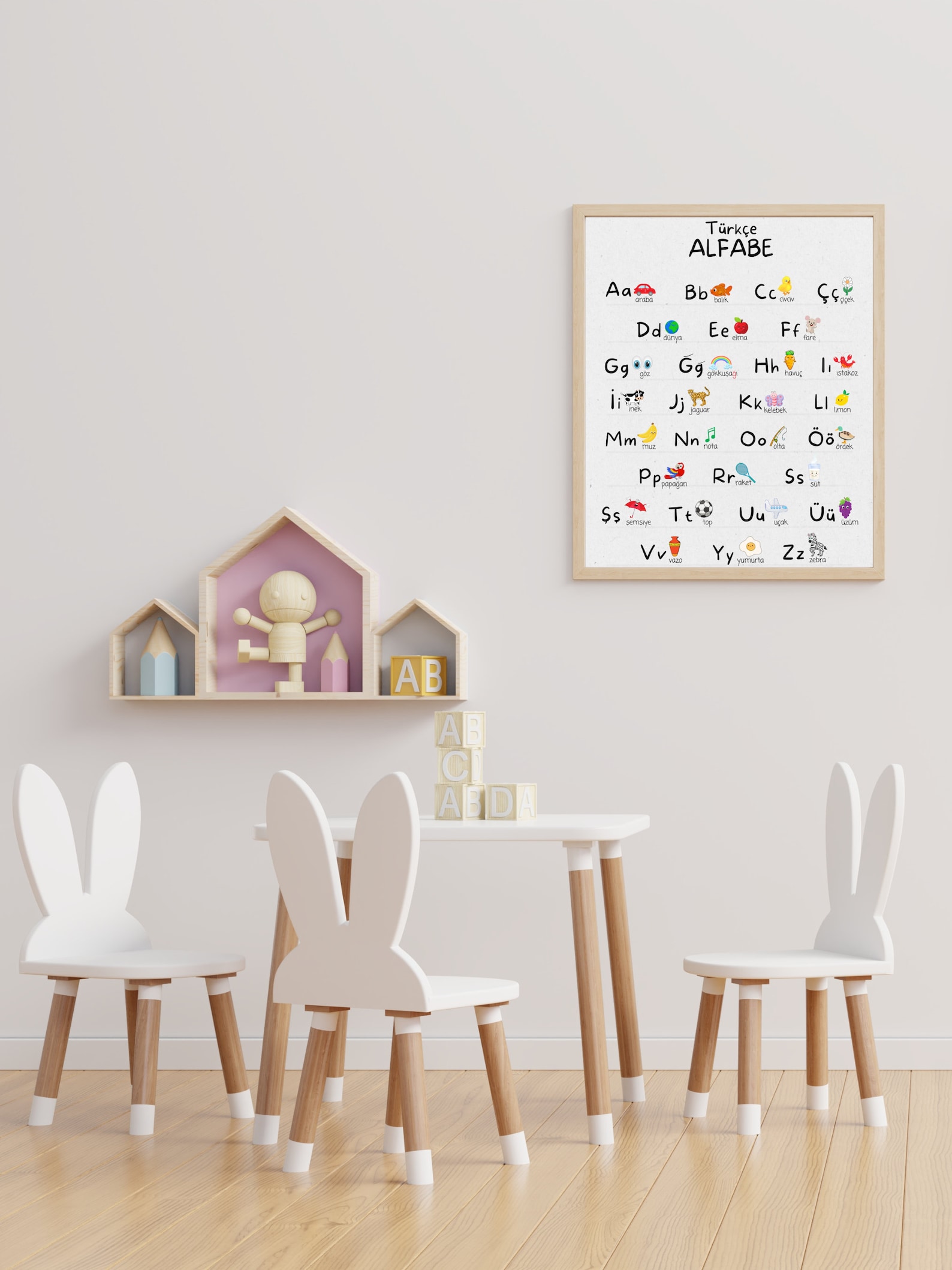 Turkish Alphabet, Türkçe Alfabe, Alphabet Design, ABC Alphabet, Alfabe ...