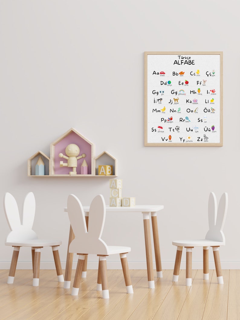 Turkish Alphabet, Türkçe Alfabe, Alphabet Design, ABC Alphabet, Alfabe ...