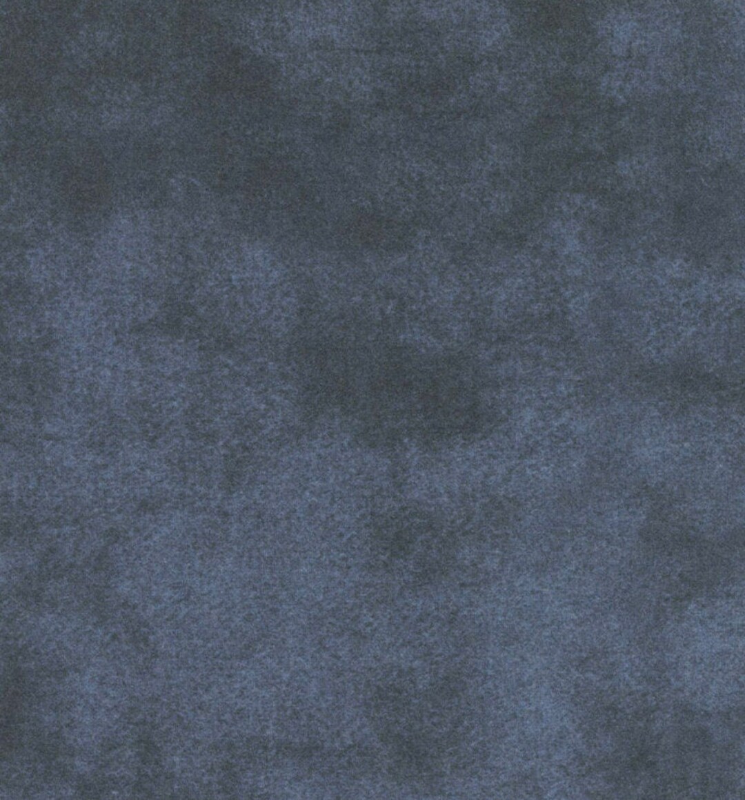 Woolies Color Wash Flannel Midnight Navy Yardage by Bonnie Sullivan for ...