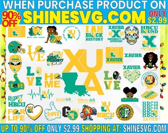 Xavier University Logo Svg - Etsy