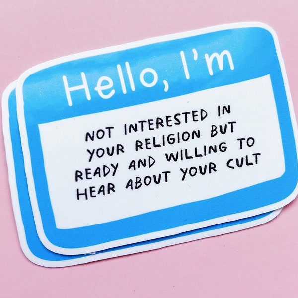 Hello I Am Name Tags - Etsy