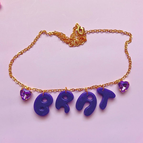 Brat Necklace - Etsy
