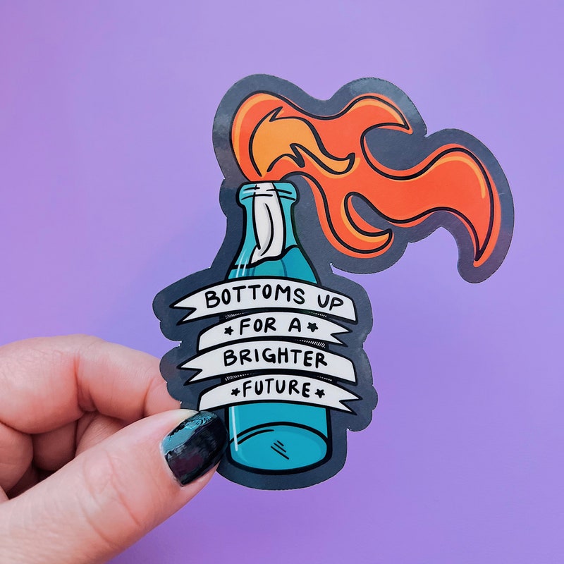 Cocktail Decal - Etsy