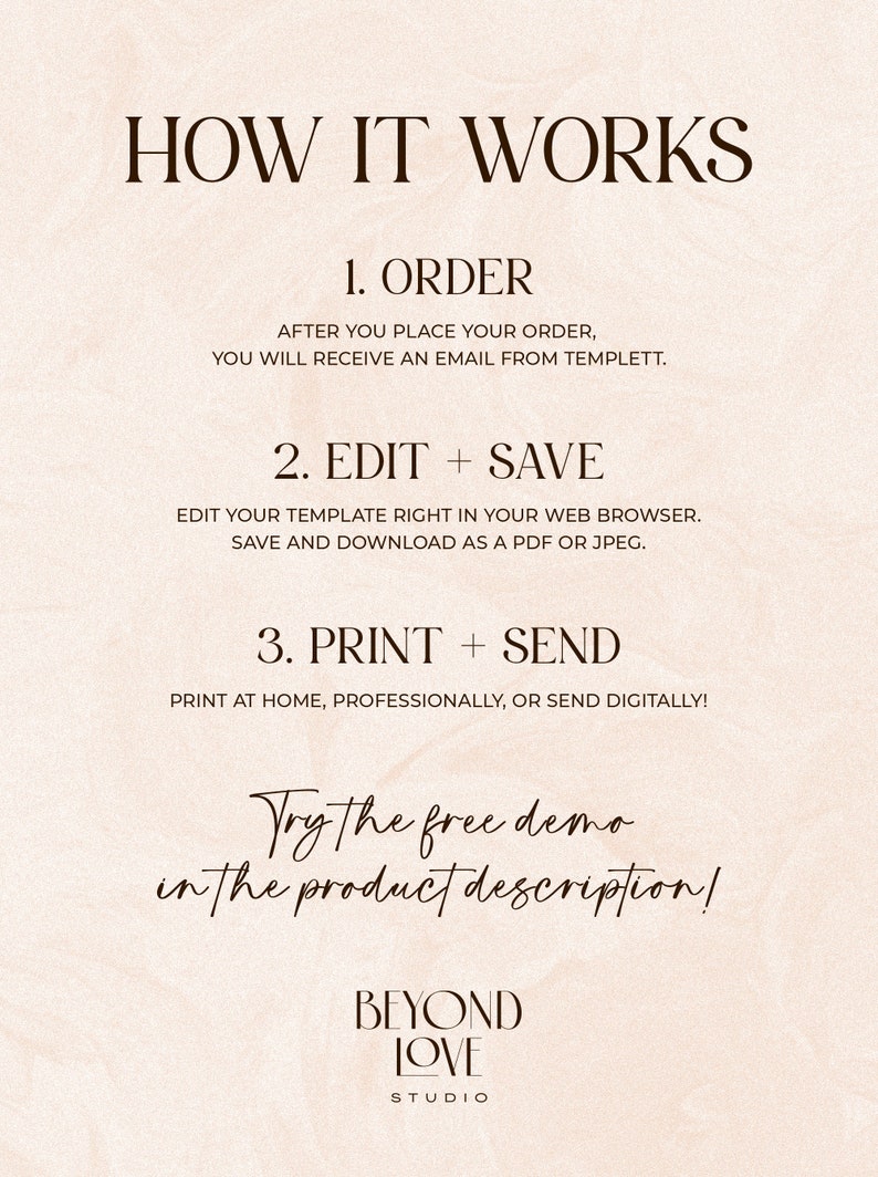 PALOMA Pink & Red Retro Menu Modern Simple Menu Template - Etsy