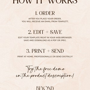 PALOMA Modern Boho Welcome Sign Template, Editable Wedding Welcome Sign ...