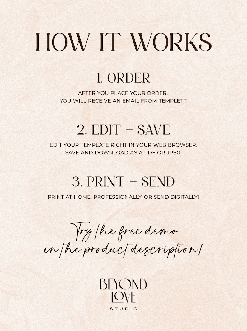 PALOMA Modern Boho Welcome Sign Template Editable Wedding - Etsy