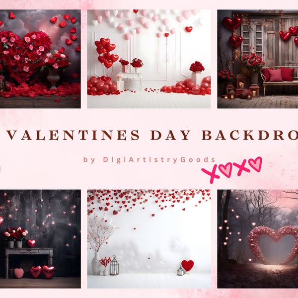 Valentines Backdrop - Etsy