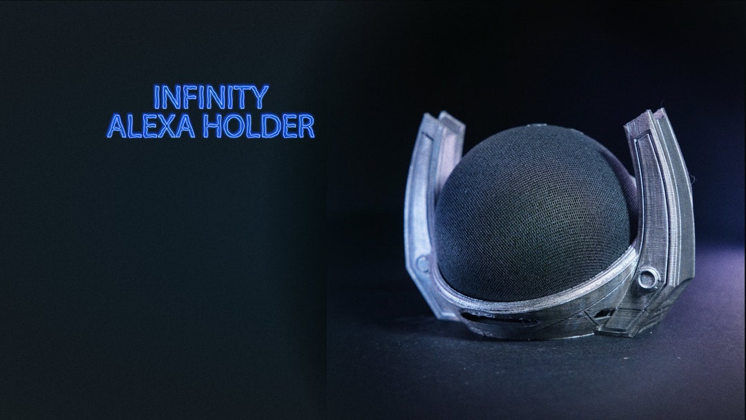 Galaxy-inspired Infinity Alexa Stand: Embrace the Cosmic Power - Etsy