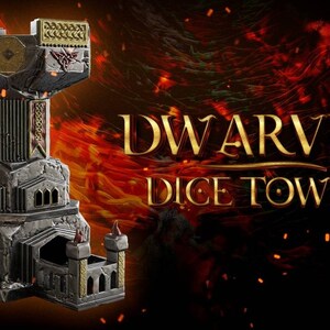 Dwarven Dice Tower - Etsy