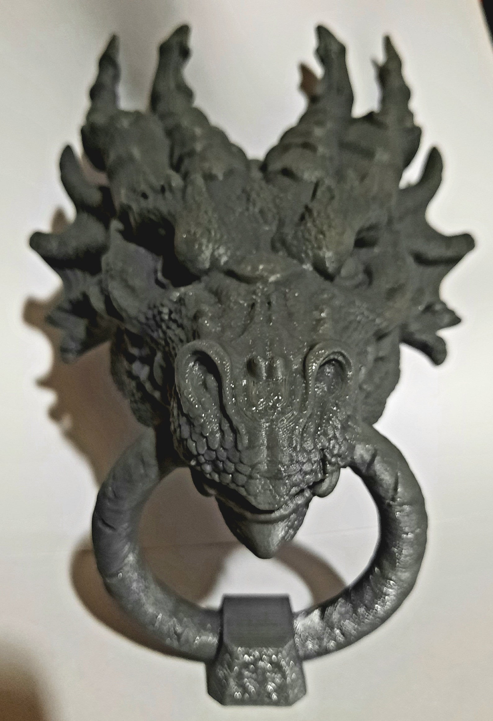 Dragon Door Knocker A Mythical Touch for Your Front Door - Etsy