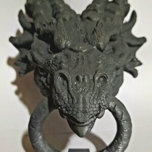 Dragon Door Knocker A Mythical Touch for Your Front Door - Etsy