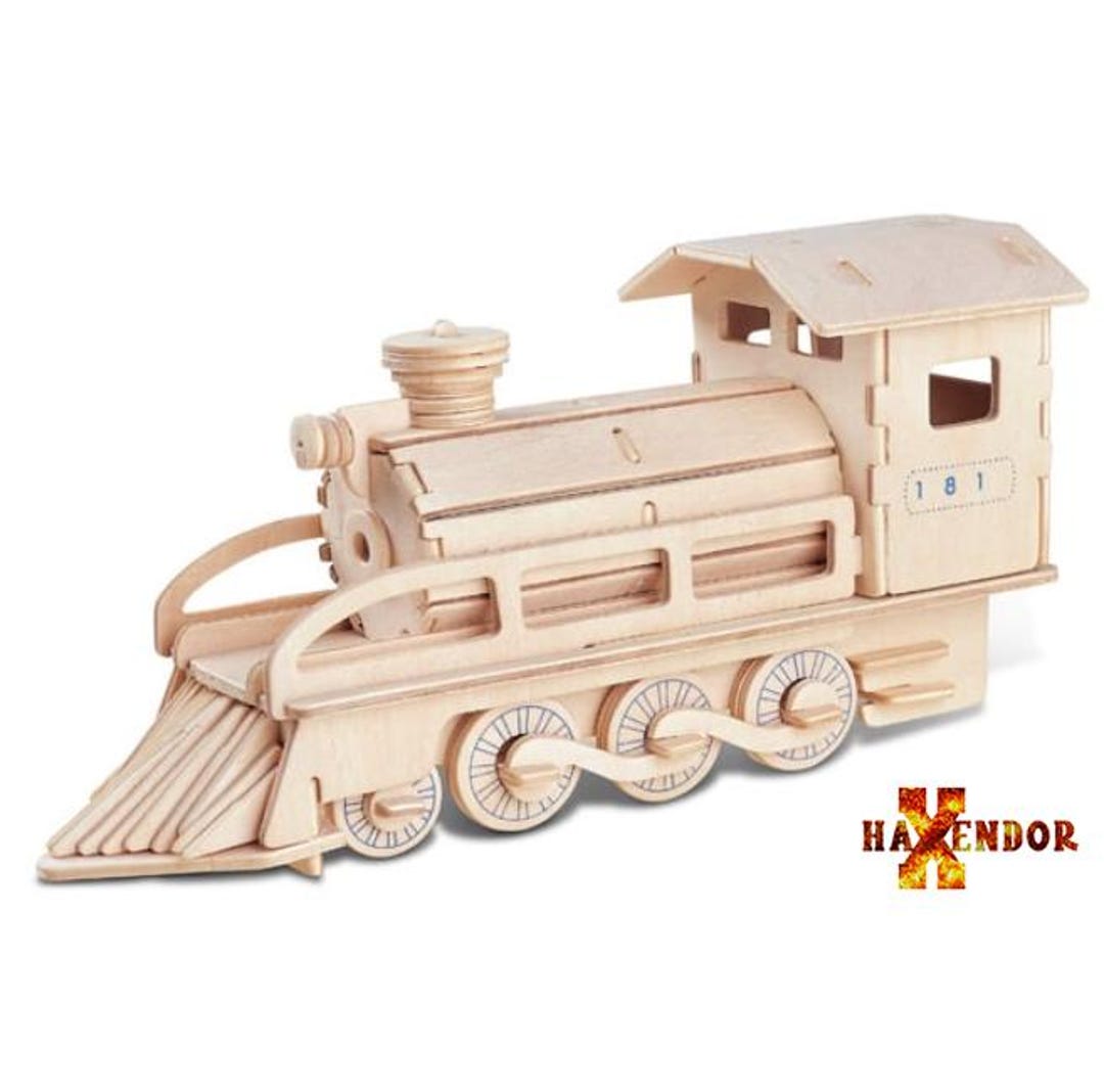 3D Train Model Enhance Your Creativity and Craft Skills - Etsy