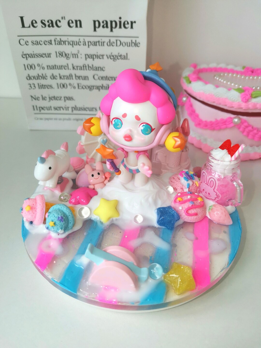 Kawaii Decoden Phone Holder,customized Artwork for Desk Decor ...