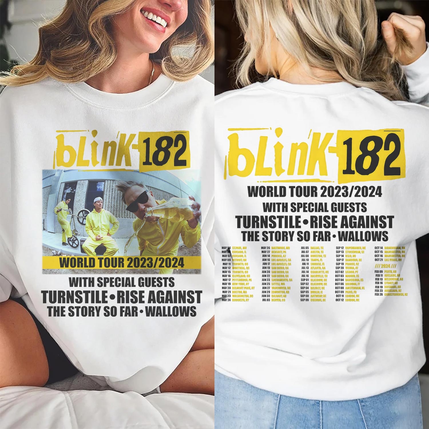 B182 Music Shirt, 2 Side B182 World Tour 2023 2024 sold by Persian | SKU 41451009 | Printerval