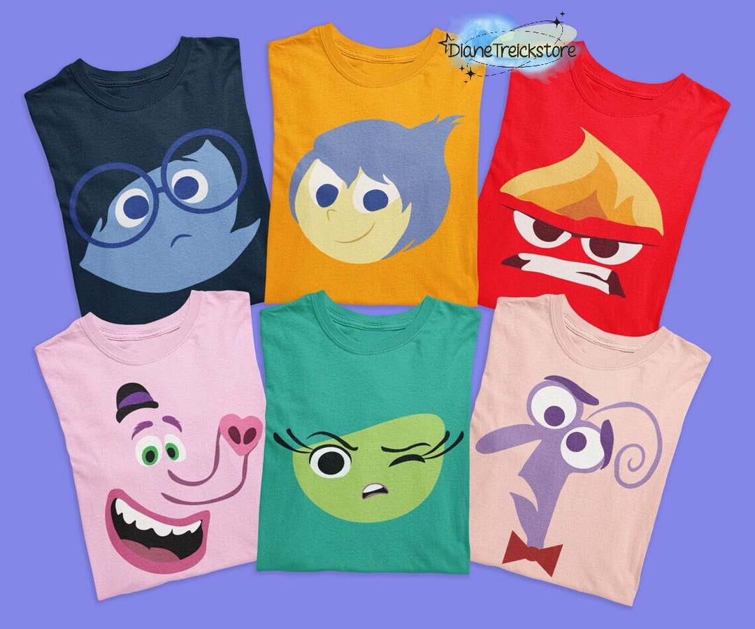 Inside Out Shirt Disney Inside Out Characters Shirt Disney - Etsy