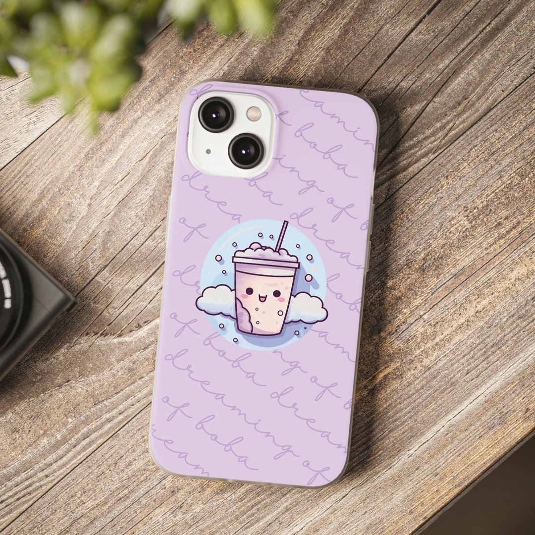 NEW Cute Kawaii Boba Tea iPhone Case Bubble Tea Phone Case - Etsy