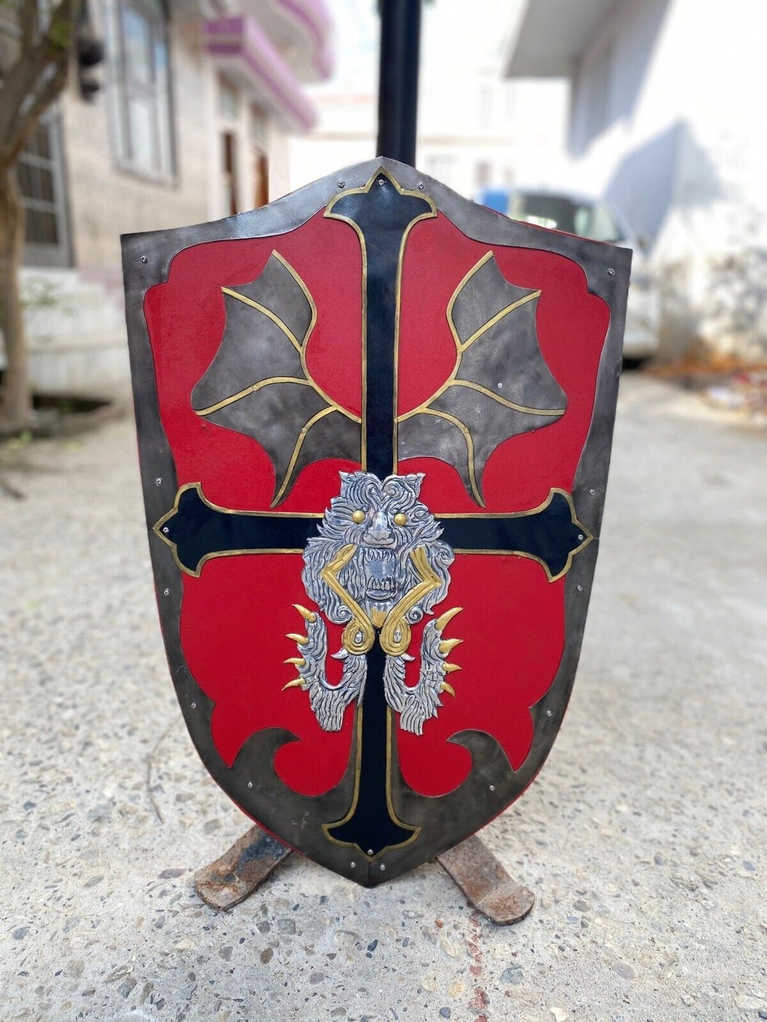 Medieval Alucard Castlevania Shield Cosplay LARP Display - Etsy