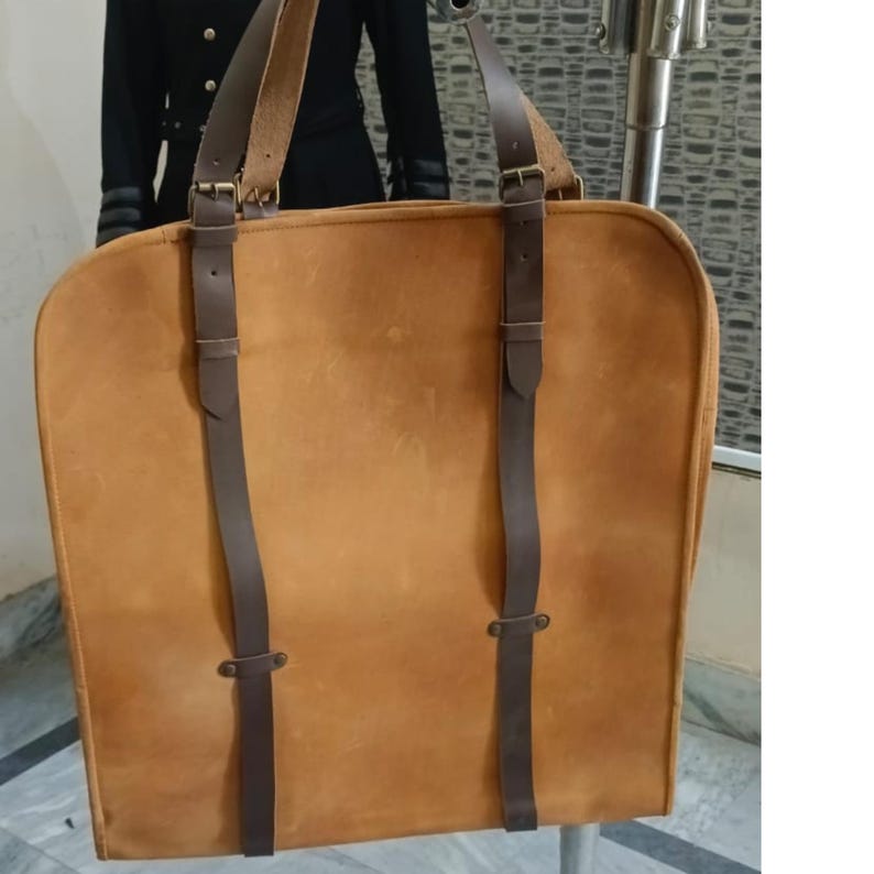 Leather Firewood Carrier, Leather Log Carrier, Leather Log Holder ...