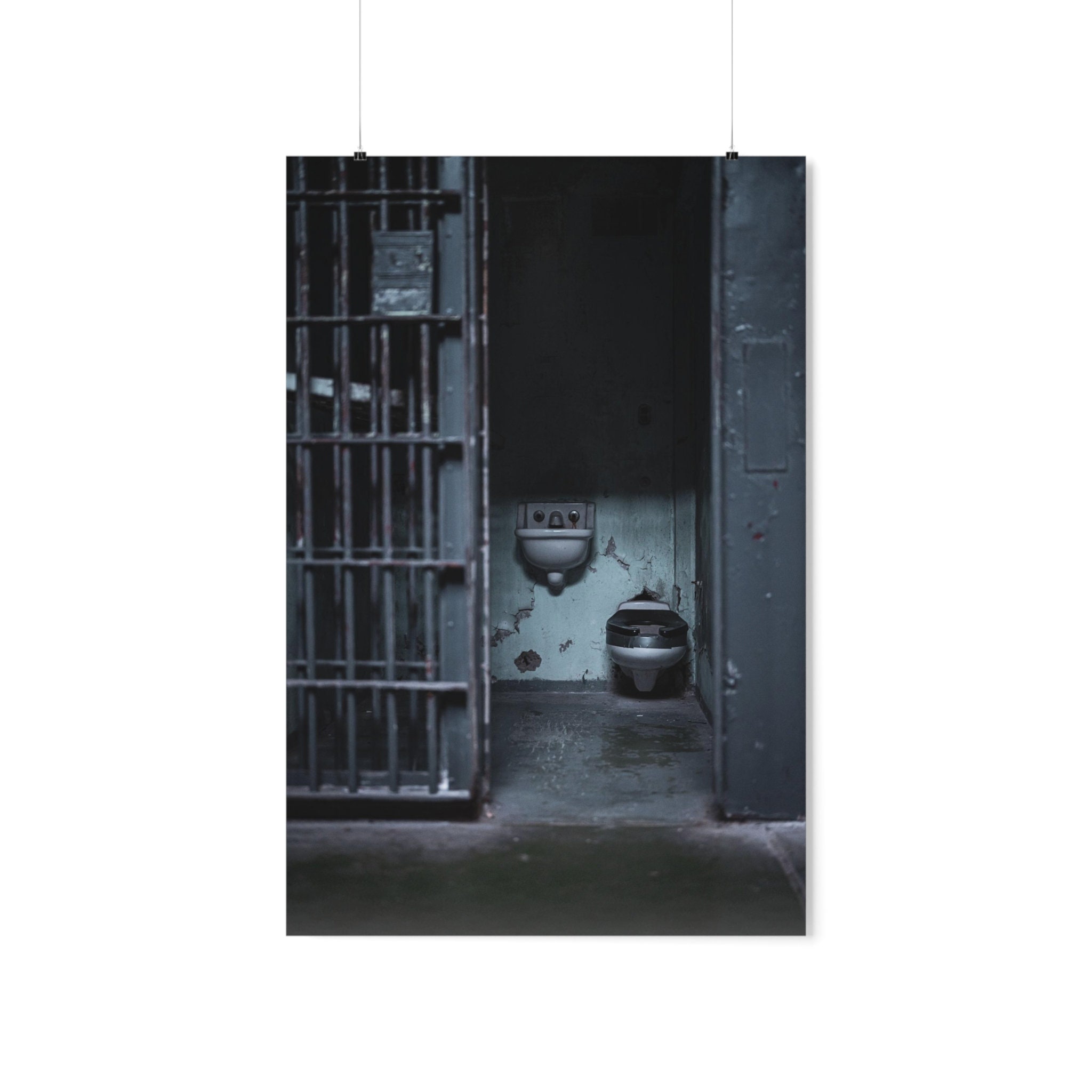 Jailhouse Blues poster Matte Finish Urban Photography Abandoned Urbex ...